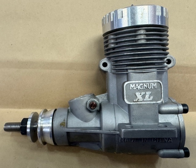 MAGNUM XL 46 ABC VINTAGE ENGINE LONG BLOCK NO : MUFFLER , CARBY OR ...
