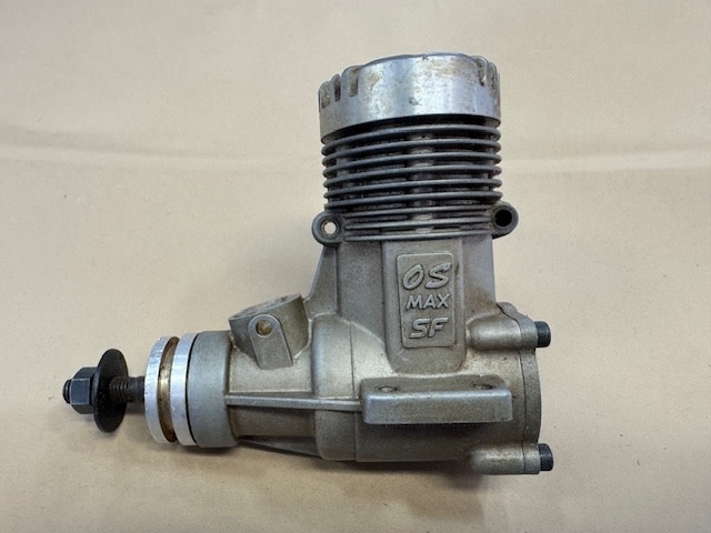 O.S. USED MAX .46 SF -S LONG BLOCK MOTOR NO CARBY MUFFLER , BOX OR ...