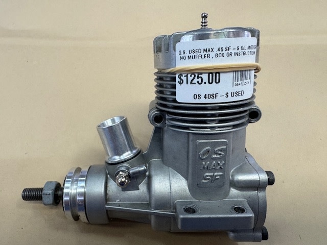 O.S. USED MAX .46 SF -S C/L MOTOR NO MUFFLER , BOX OR INSTRUCTION - www ...
