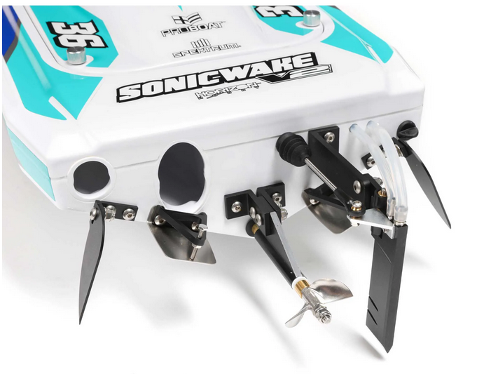 Pro Boat Sonicwake V2 36inch DeepV Boat, RTR, White, PRB08032V2T2 needs ...