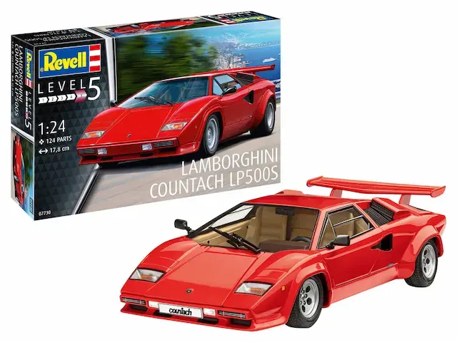 REVELL 1/24 LAMBORGHINI COUNTACH LP500S - www.acercmodels.com