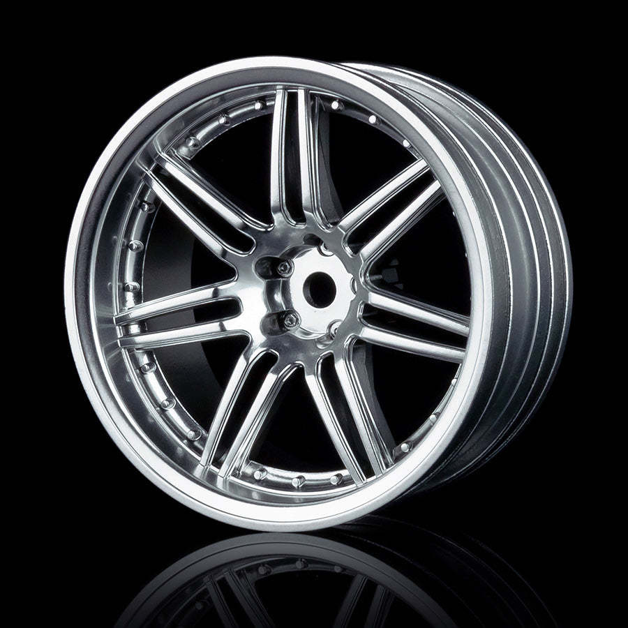 MST X603 Wheel - Flat Silver +8mm - www.acercmodels.com
