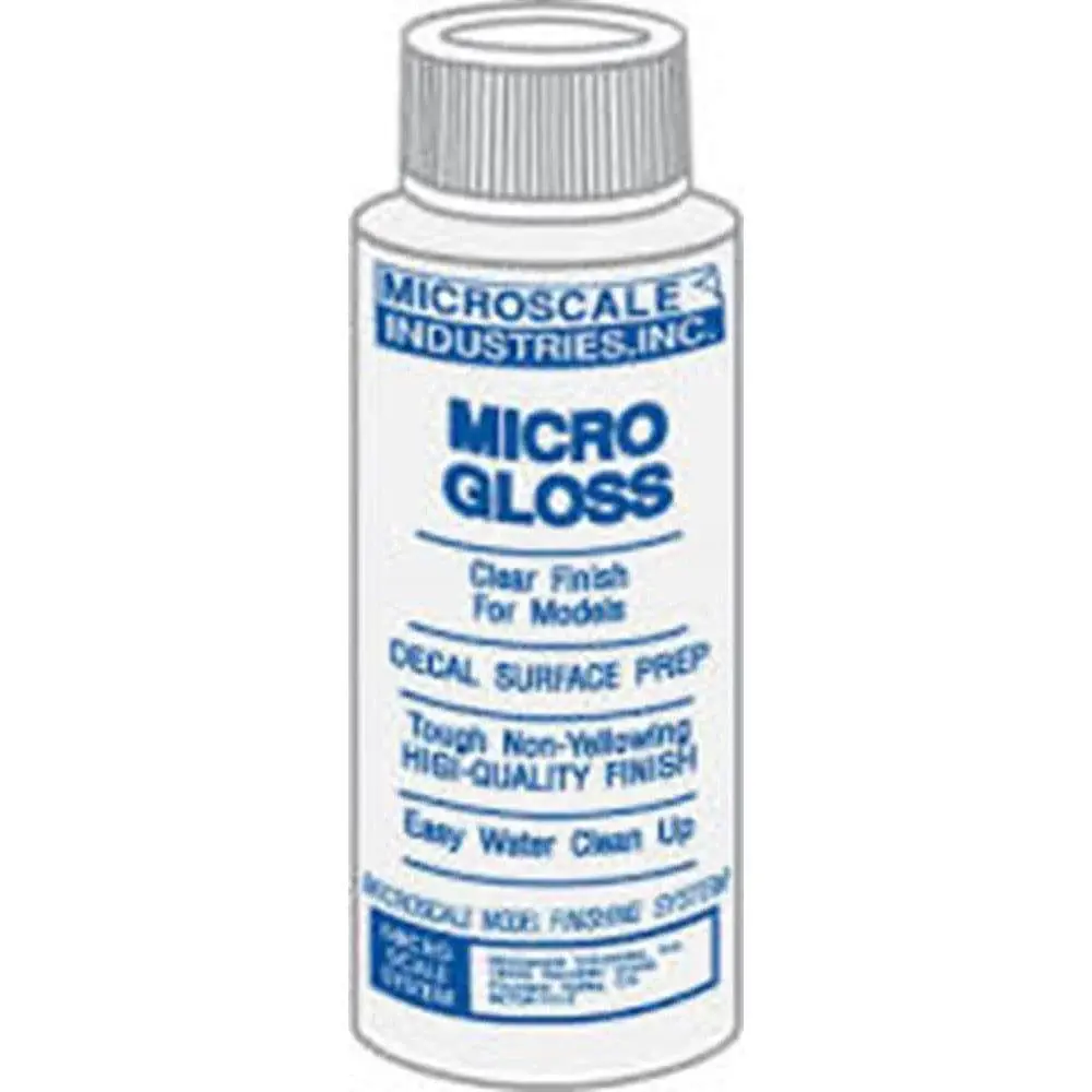 MICROSCALE Micro Coat Gloss - 1oz. Bottle (Clear Gloss Finish) - www.acercmodels.com