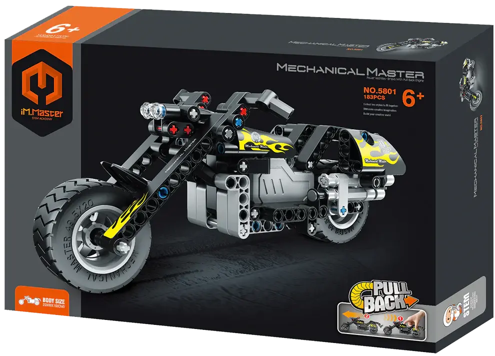 IM MASTER IM MASTER PULL BACK MOTORCYCLE ( CAN COMBINE WITH 5802 ...