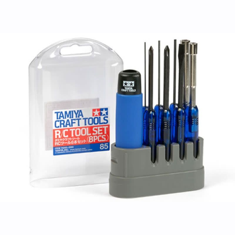 TAMIYA R/C TOOL SET (8PCS.) - www.acercmodels.com