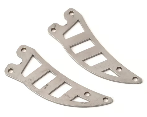 Sideways RC Scale Drift Custom Wing Mount (Silver) (Style 2) - www ...