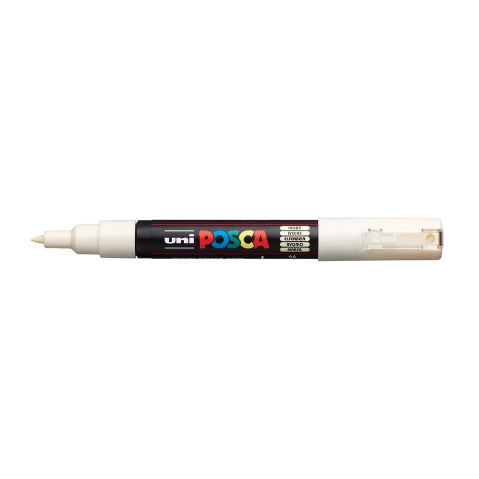 POSCA POSCA EXTRA FINE BULLET TIP IVORY - www.acercmodels.com