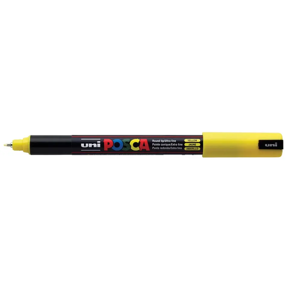 POSCA POSCA ULTRA FINE BULLET TIP YELLOW - www.acercmodels.com