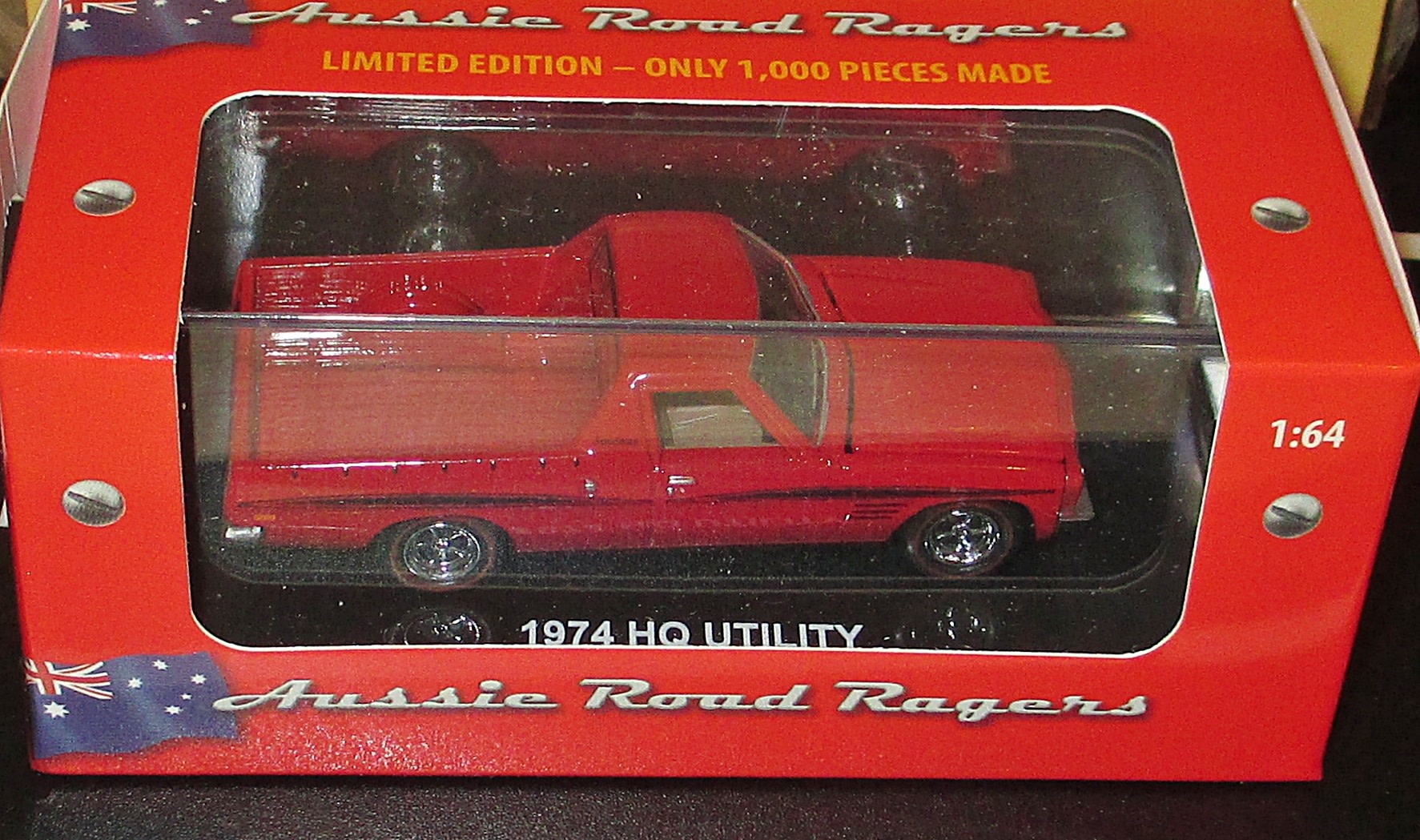 AUSSIE ROAD RAGERS AUSSIE ROAD RAGERS 1/64 RED 1974 HQ Utility - www ...