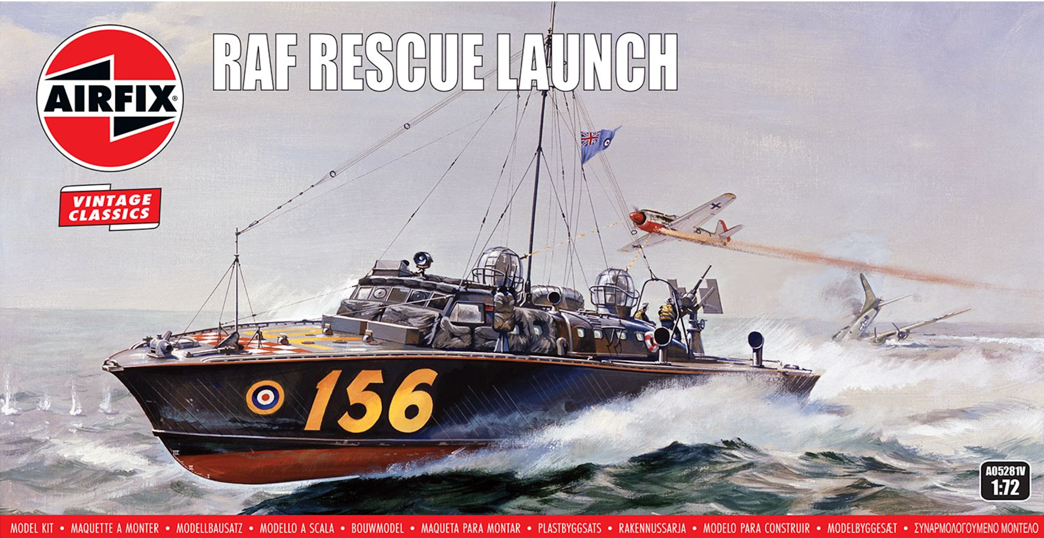 AIRFIX A05281V RAF Rescue Launch 1/72 - www.acercmodels.com