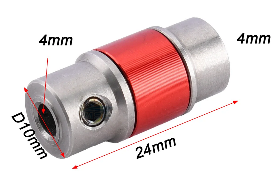 ACE IMPORTS ACE ELASTIC BOAT UNIVERSAL SHAFT 4.0mm TO 4.0mm - www ...