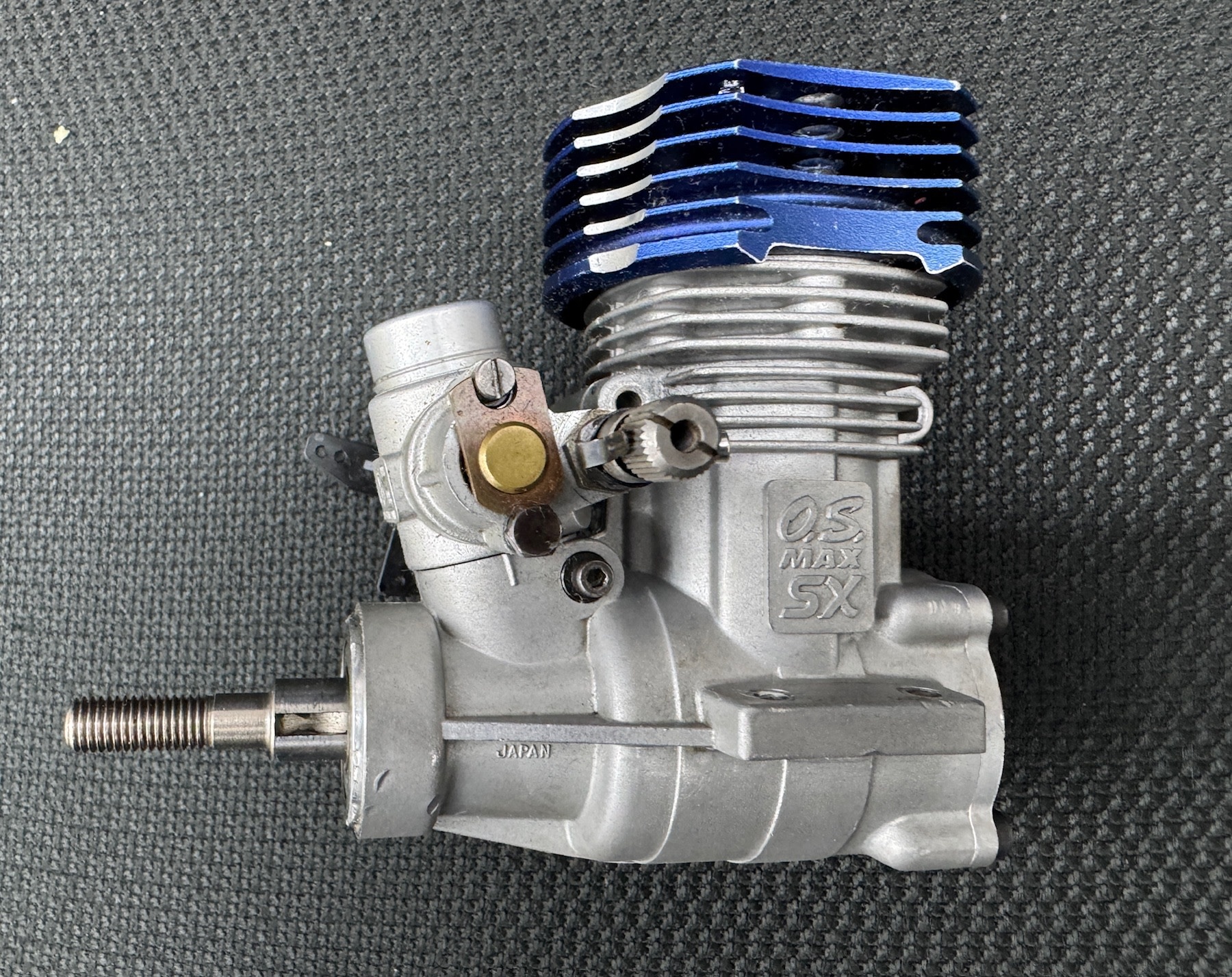 USED O.S. 50SX-H Hyper Ringed .50 Helicopter Engine SOLD AS IS - www.acercmodels.com