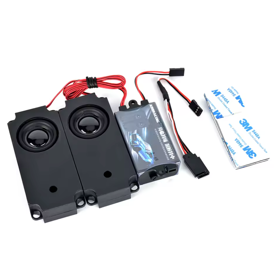Race RACE CAR/ TRUCK SOUND SYSTEM WITH 2 SPEAKERS - www.acercmodels.com