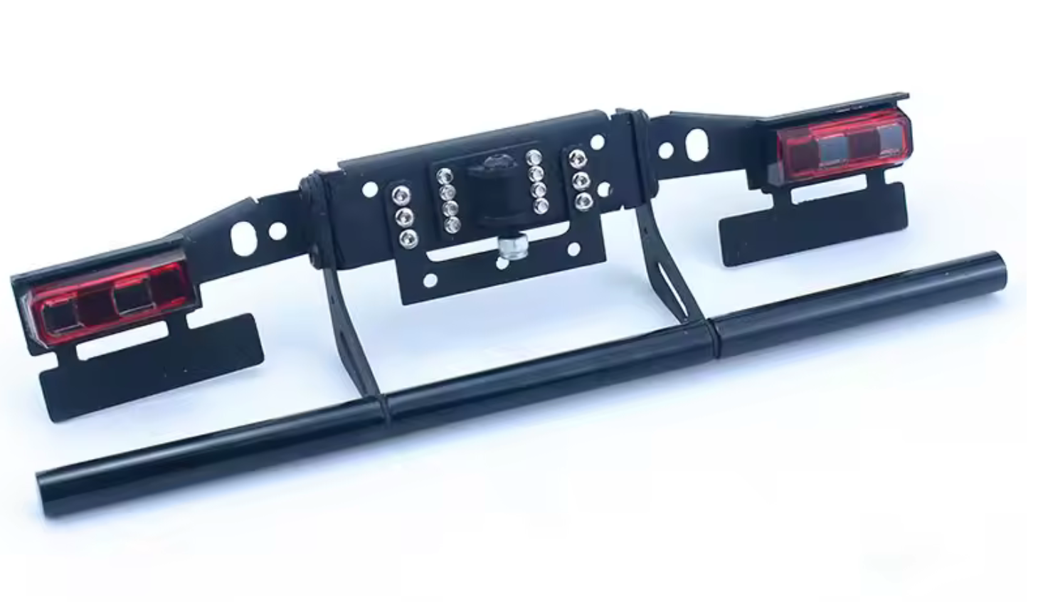 METAL REAR BUMPER WITH HITCH & LIGHTS SUITS 1/14 Tractor Truck ...