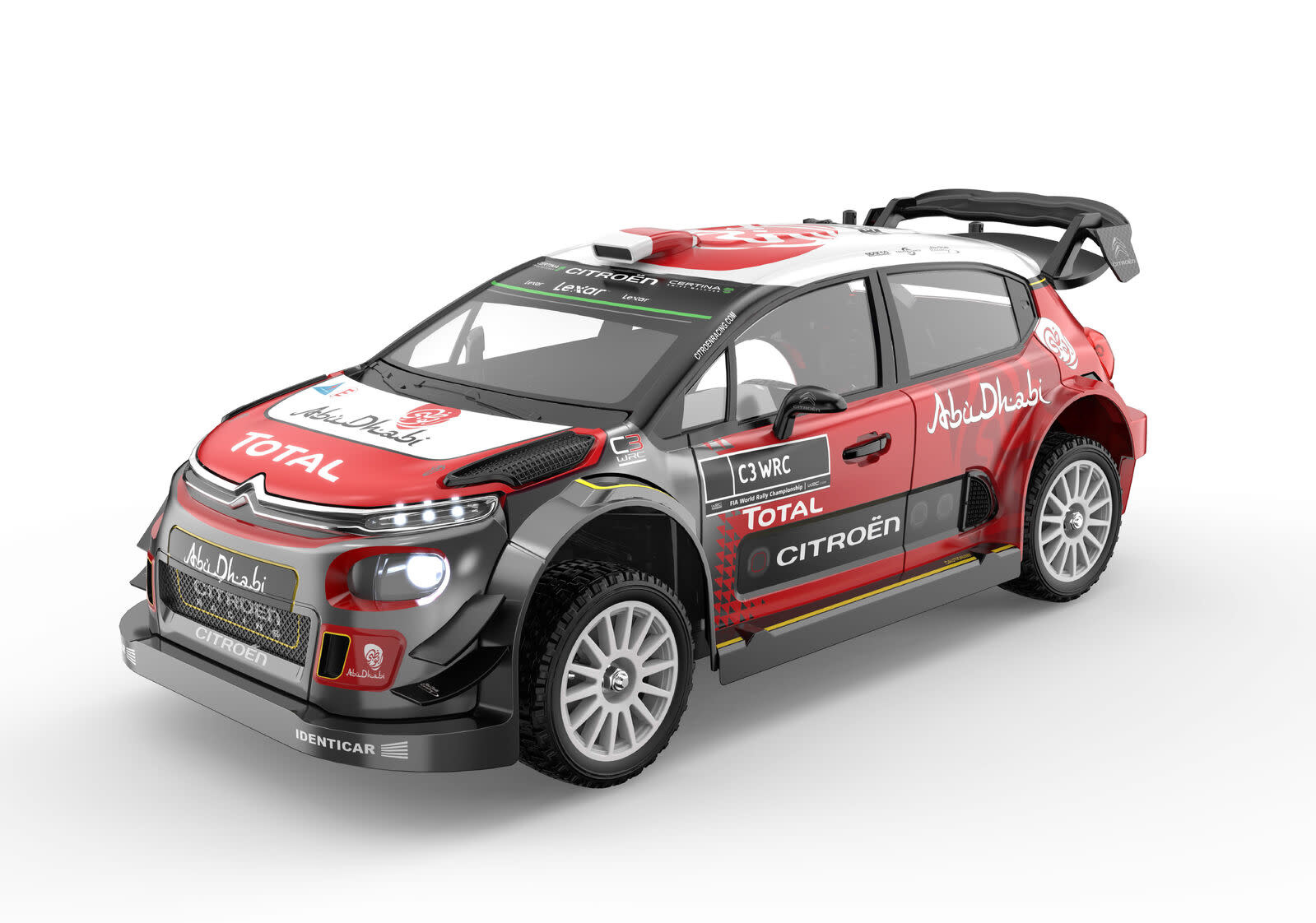 MJX 1/10 Hyper Go Citroen C3 WRC Brushless 2S RC Car (Battery & Charger ...