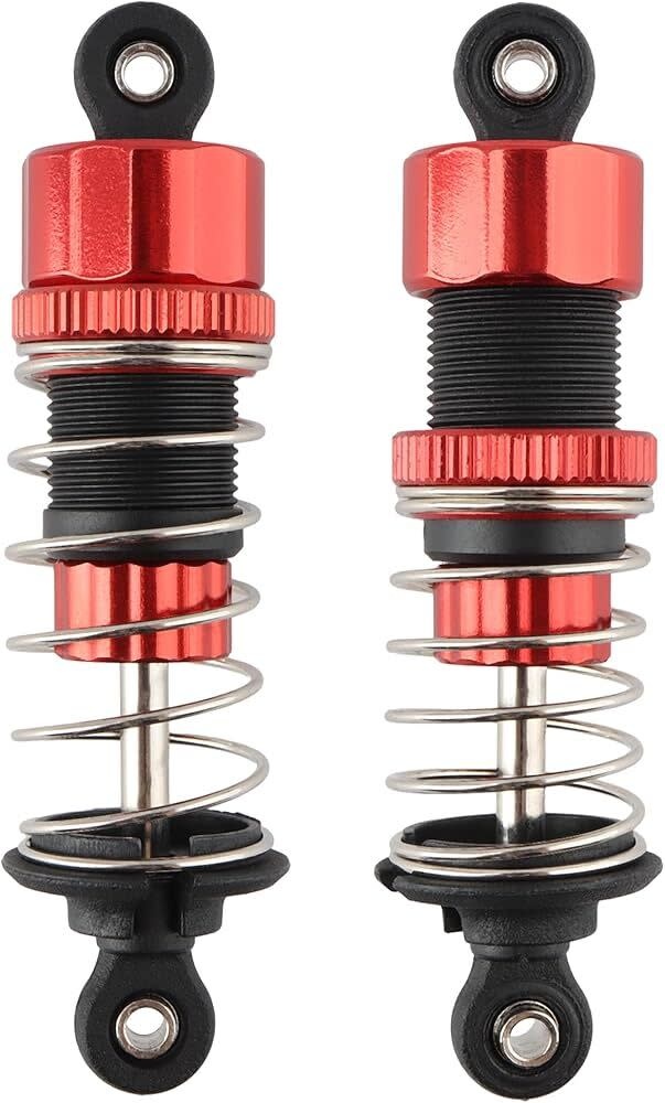 MJX Oil Filled Shock Set (Red) for 16210 - www.acercmodels.com