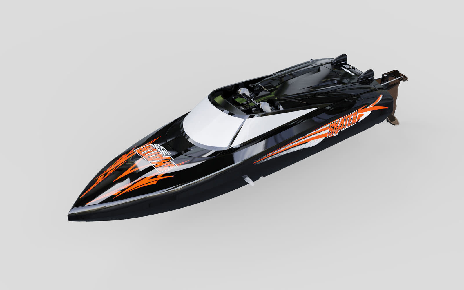 UDI R/C UDIRC RC Boat UDI034 2.4Ghz 13′′ Skater Boat Black - www ...