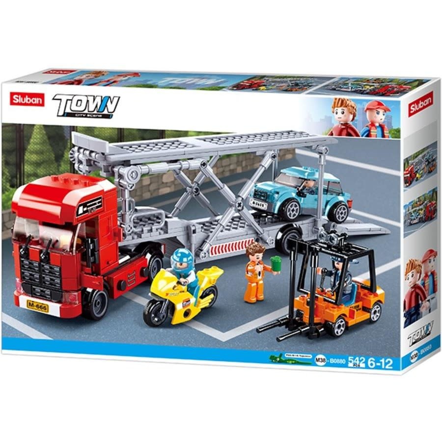 Sluban Car Transporter M38-B0880 542 pcs building blocks - www ...