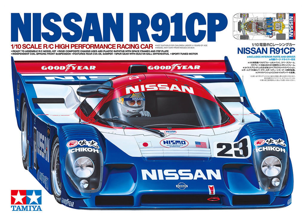 PRE ORDER 3RD QTR 2026 *** TAMIYA 1/10 NISSAN R91CP Limited Edition ...