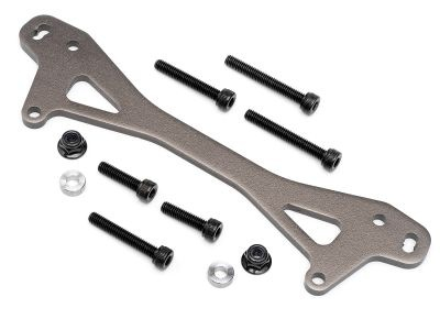 HPI HPI REAR SHOCK MOUNT PLATE GUN METAL BAJA ( PLATE ONLY NO HARDWARE ...