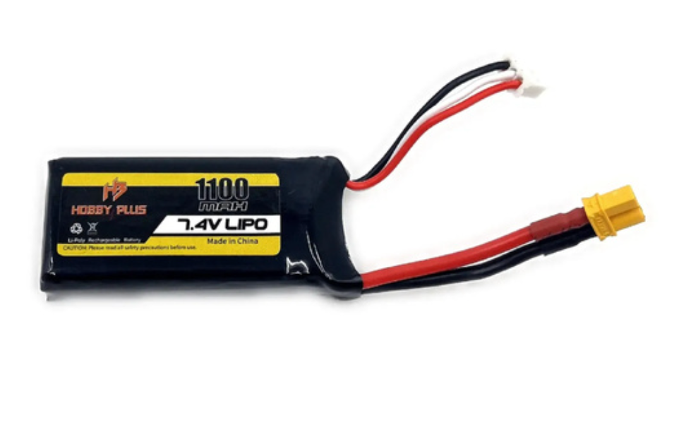 HOBBY PLUS Copy of HobbyPlus 7.4V 350mAh Lipo Battery (Speck-B/SCT ...
