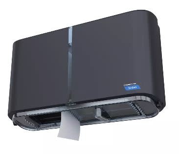 Cascades PRO Tandem Double Roll Dispenser, Dark Grey - Southwest Safety ...