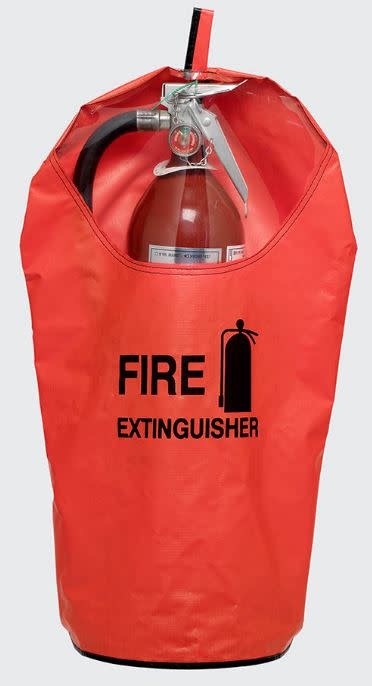 Fire Extinguisher Cover w/window, up to 10 lb - Southwest Safety & Supply