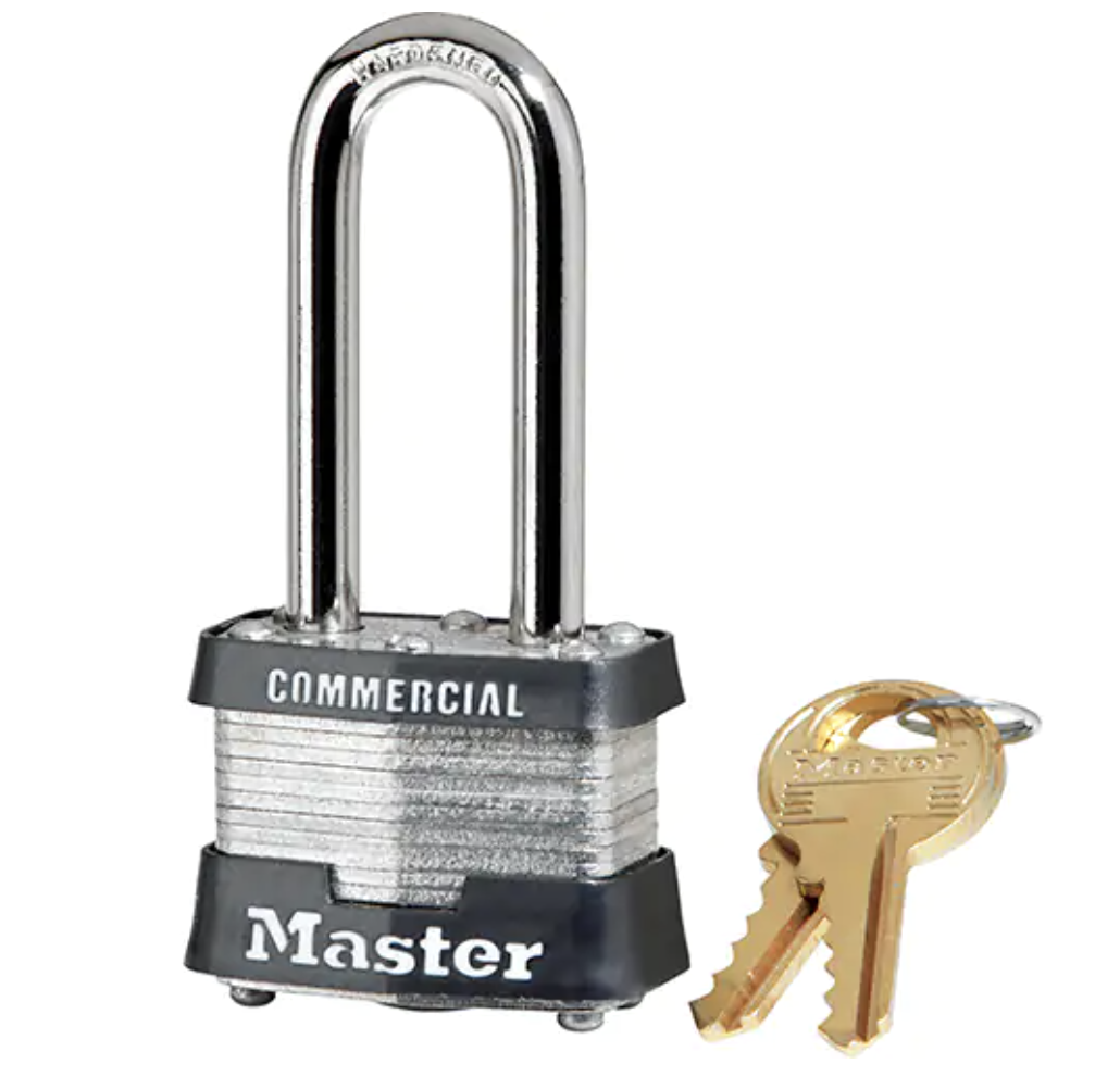 Master Lock Lam. St. Padlock, 9/32 x 2" - Southwest Safety & Supply