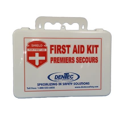 Dentec 2-25 Intermediate CSA Type 3 First Aid Kit, Plastic Case ...