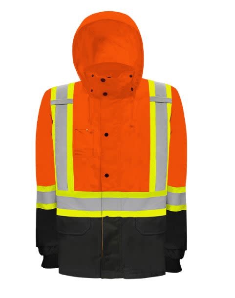 Ground Force High Vis Rain Jacket - Southwest Safety & Supply