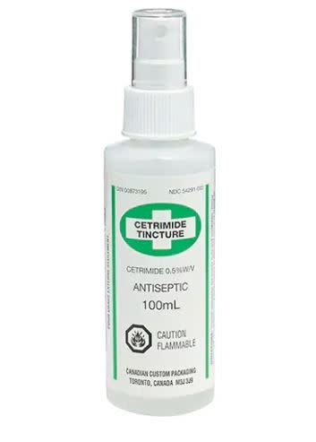 Cetrimide Topical Treatment Spray, Antiseptic, 100ml - Southwest Safety ...