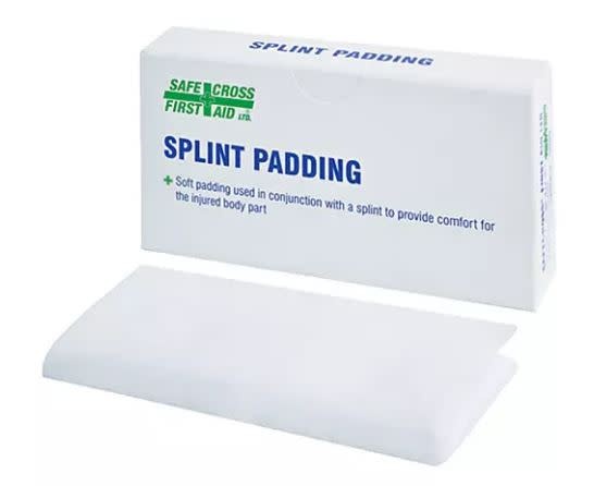 Splint Padding, 4x8", 2 Pack - Southwest Safety & Supply