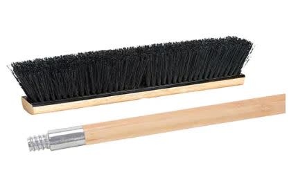 M2 Push Broom w/Metal-Threaded, 24", Medium, Tampico - Southwest Safety ...