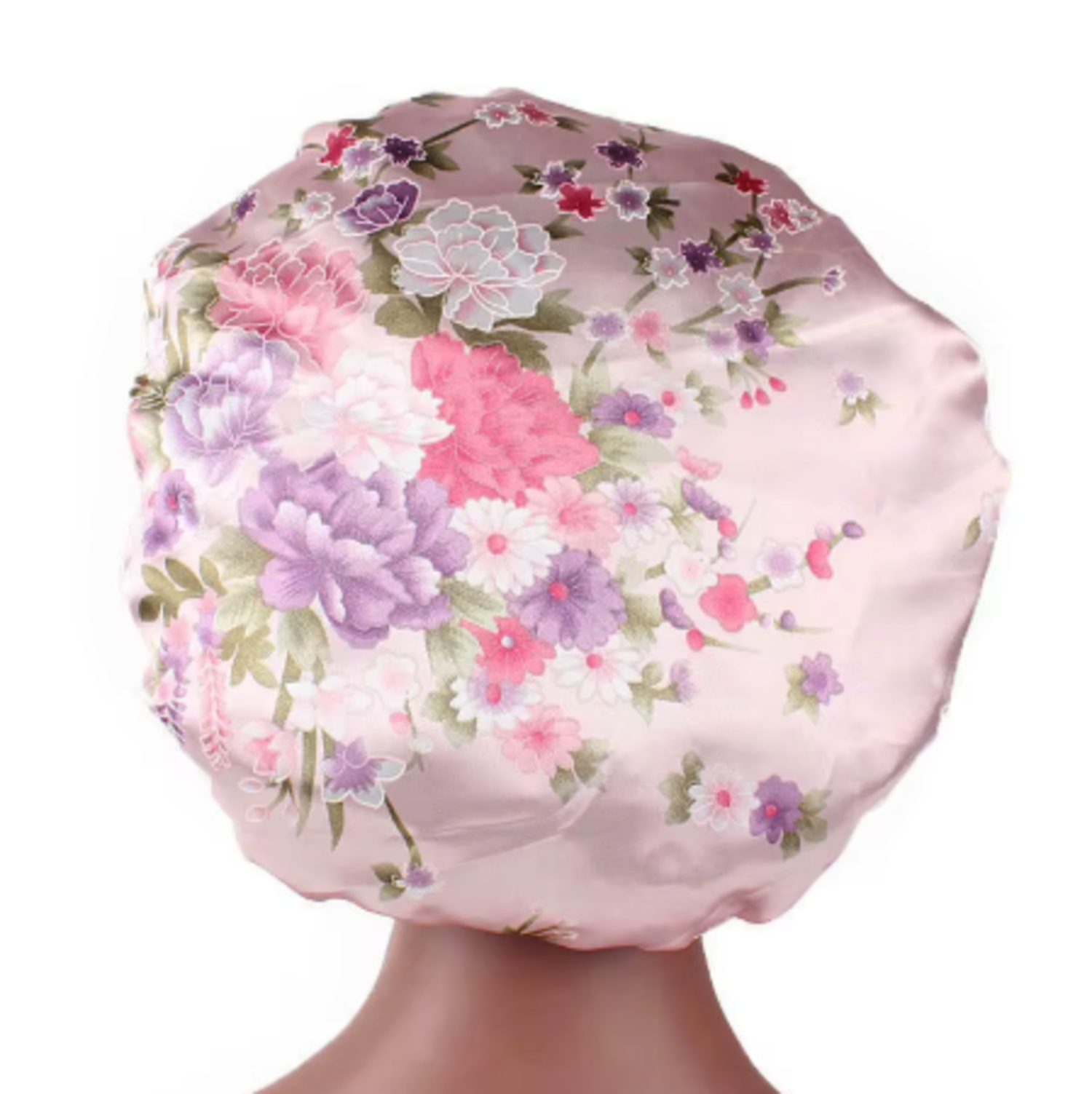 Bonnet en satin | Protection de nuit cheveux bouclés, frisés et lisses ...