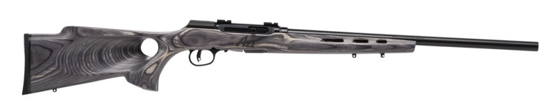 SAVAGE A22 TARGET THUMBHOLE 22LR HB GREY