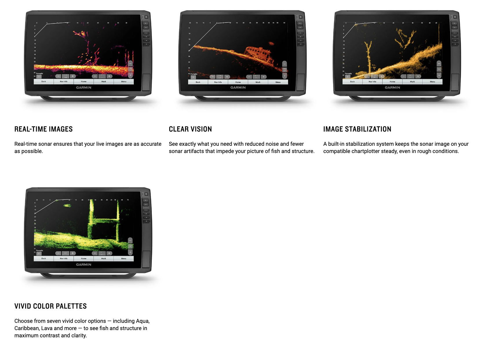 GARMIN PANOPTIX LIVESCOPE PLUS SYSTEM W/ LVS34 AND GLS10