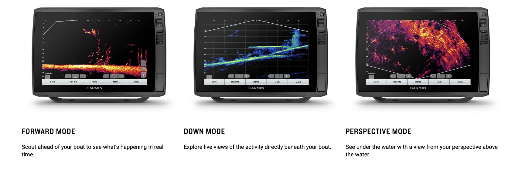 GARMIN PANOPTIX LIVESCOPE PLUS SYSTEM W/ LVS34 AND GLS10