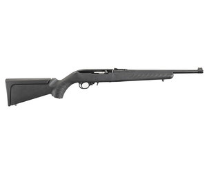 RUGER 10/22 COMPACT SEMI AUTOMATIC RIFLE 22LR BLK SYN BLU 16.12"