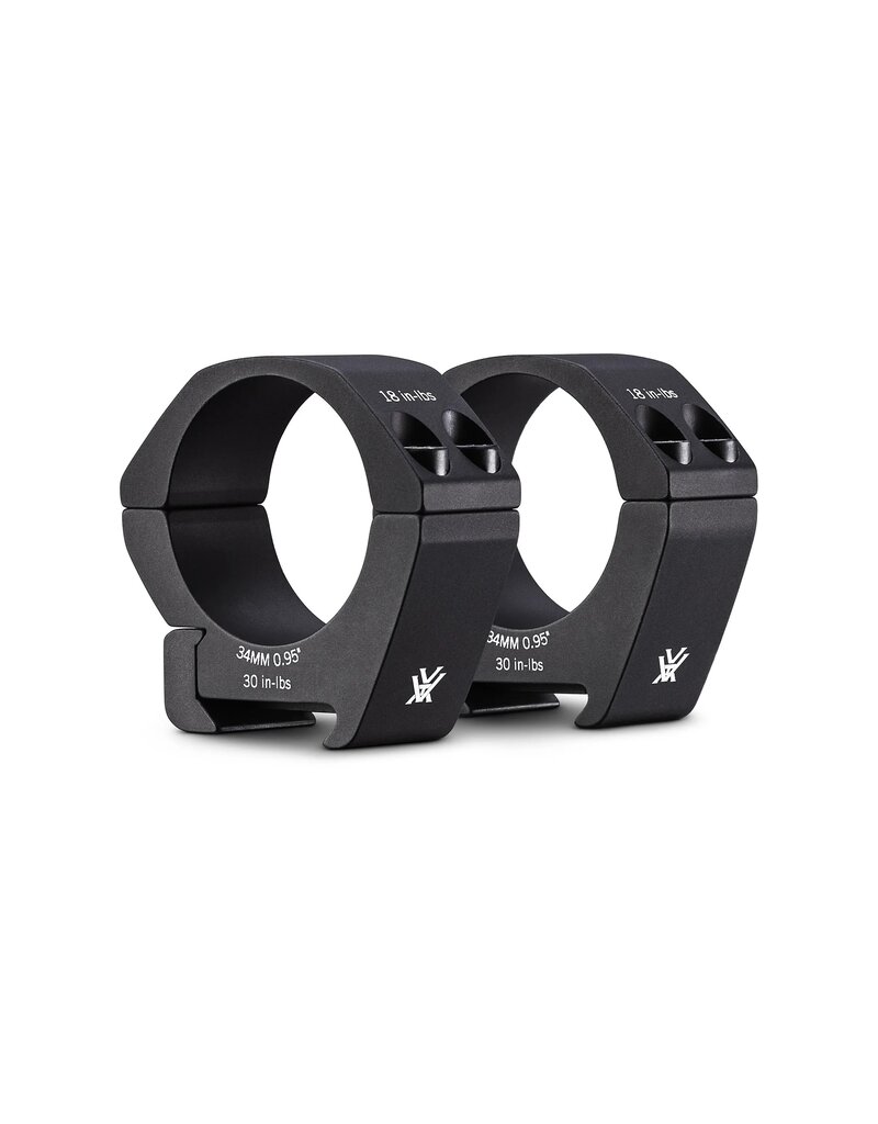 VORTEX 34MM PRO RINGS LOW 2PK