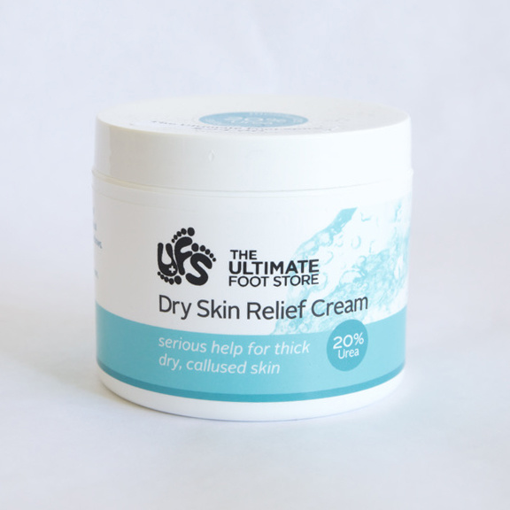UFS Dry Skin Relief Cream, 20% Urea, 4 oz Jar - The Ultimate Foot Store