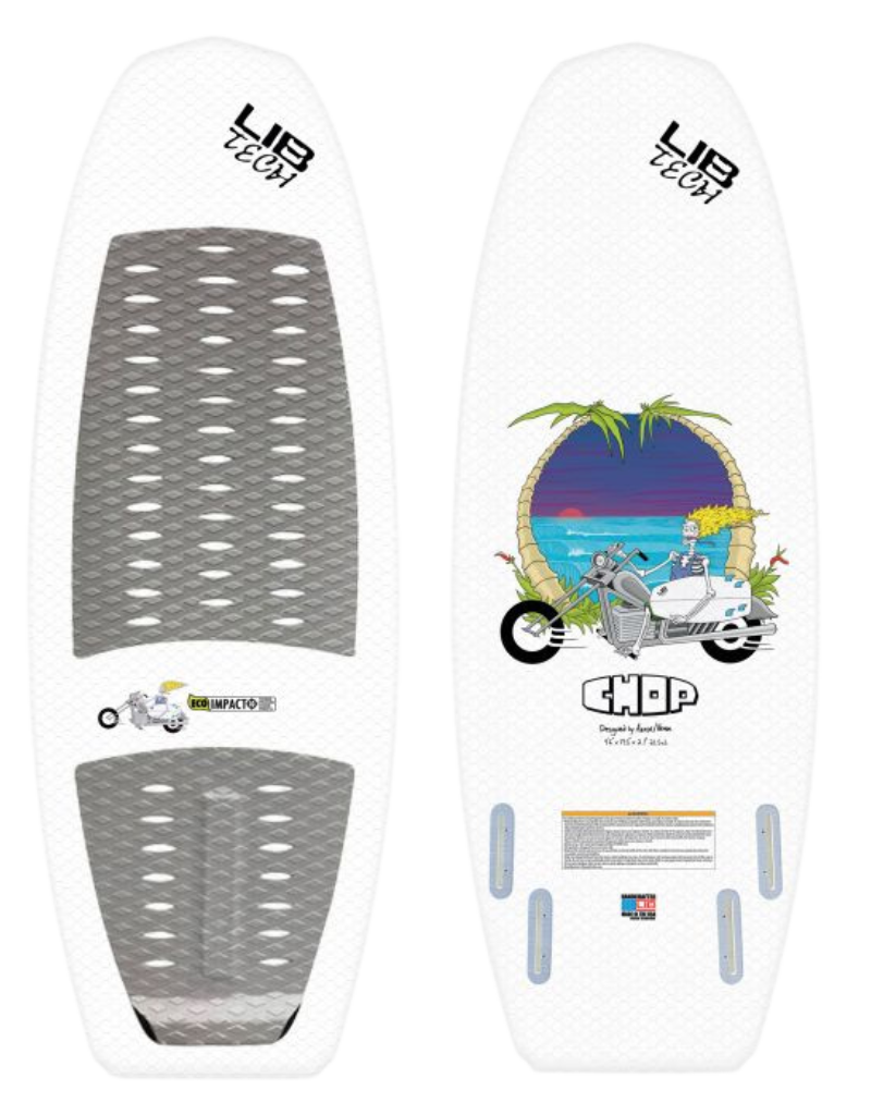Lib Tech - Chop Wakesurf Board 4'4" (2024) - Kahuna Surf Shop
