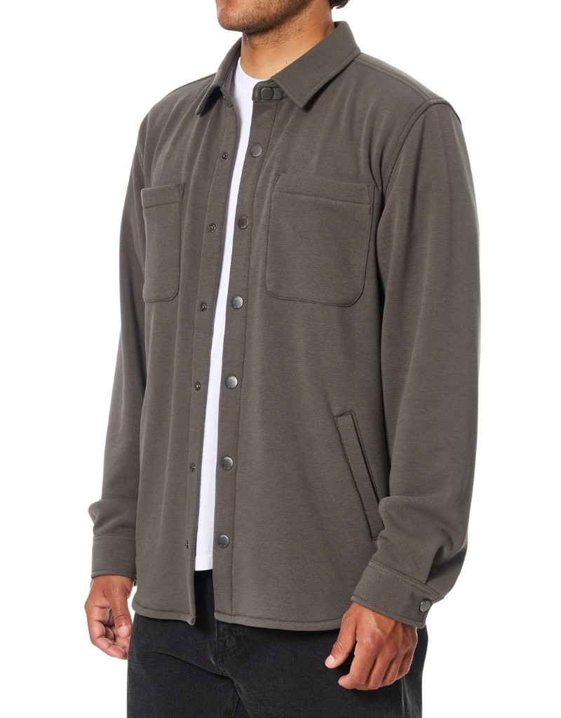 Katin - Men's Harold Fleece Jacket Lead - Kahuna Surf Shop
