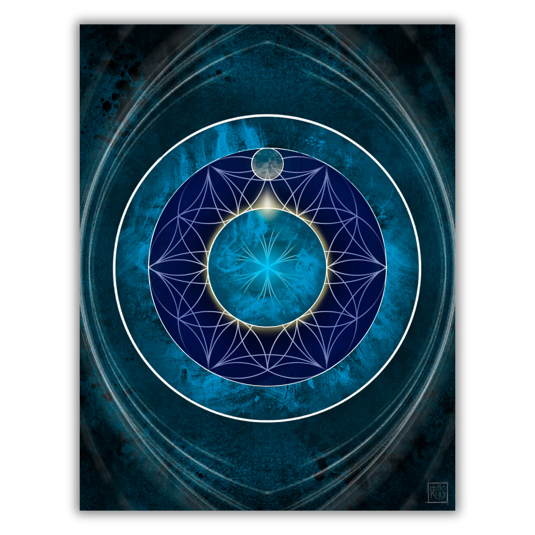 "The World" Art Print (Rae Kelly) - Laughing Buddha Seattle