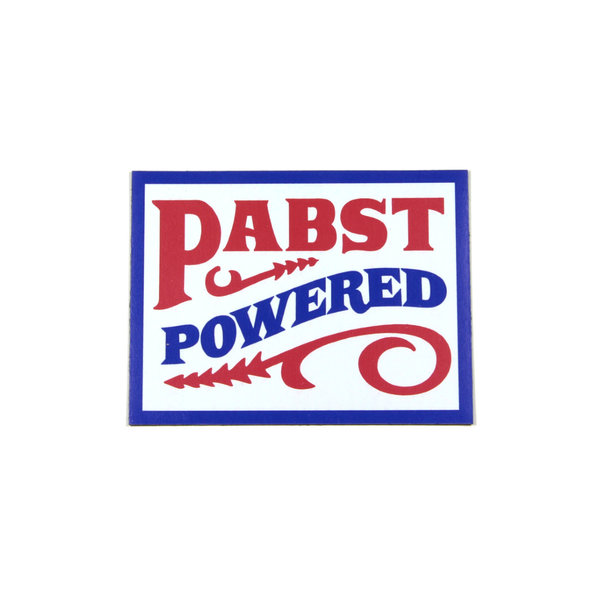 Pabst Powered Sticker - Best Pabst Shop
