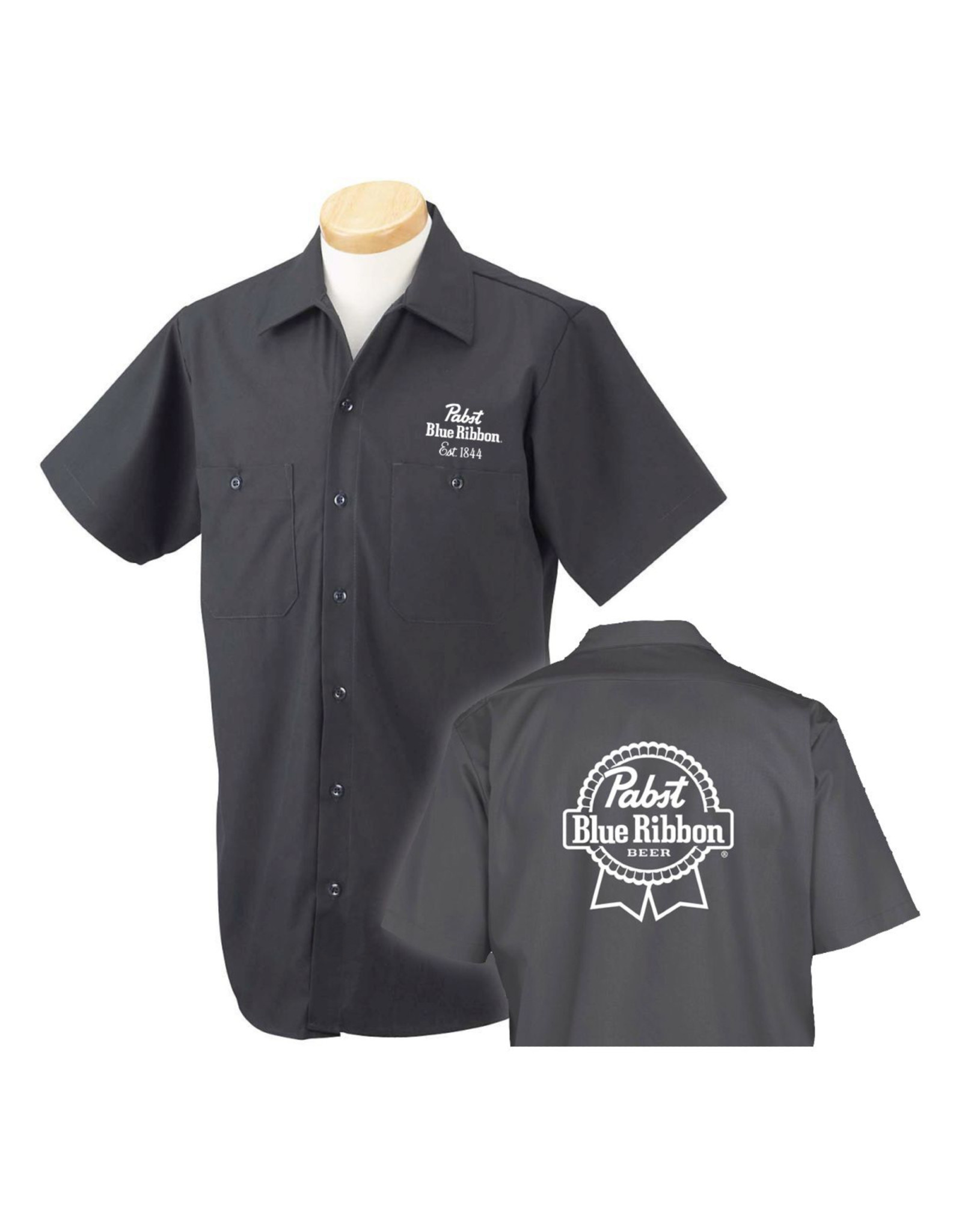 Pabst Charcoal Work Shirt - Best Pabst Shop