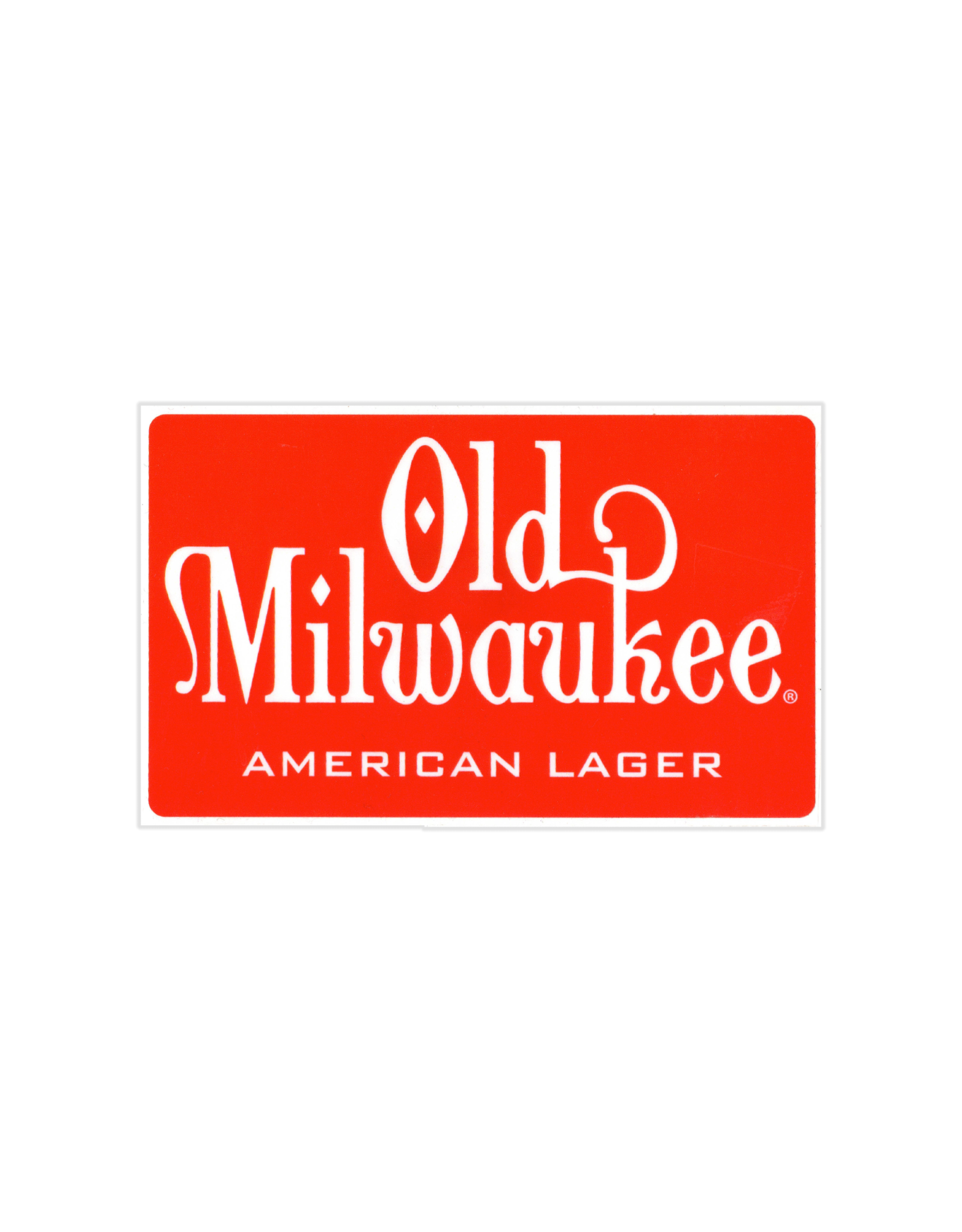Old Milwaukee Red Sticker - Best Pabst Shop