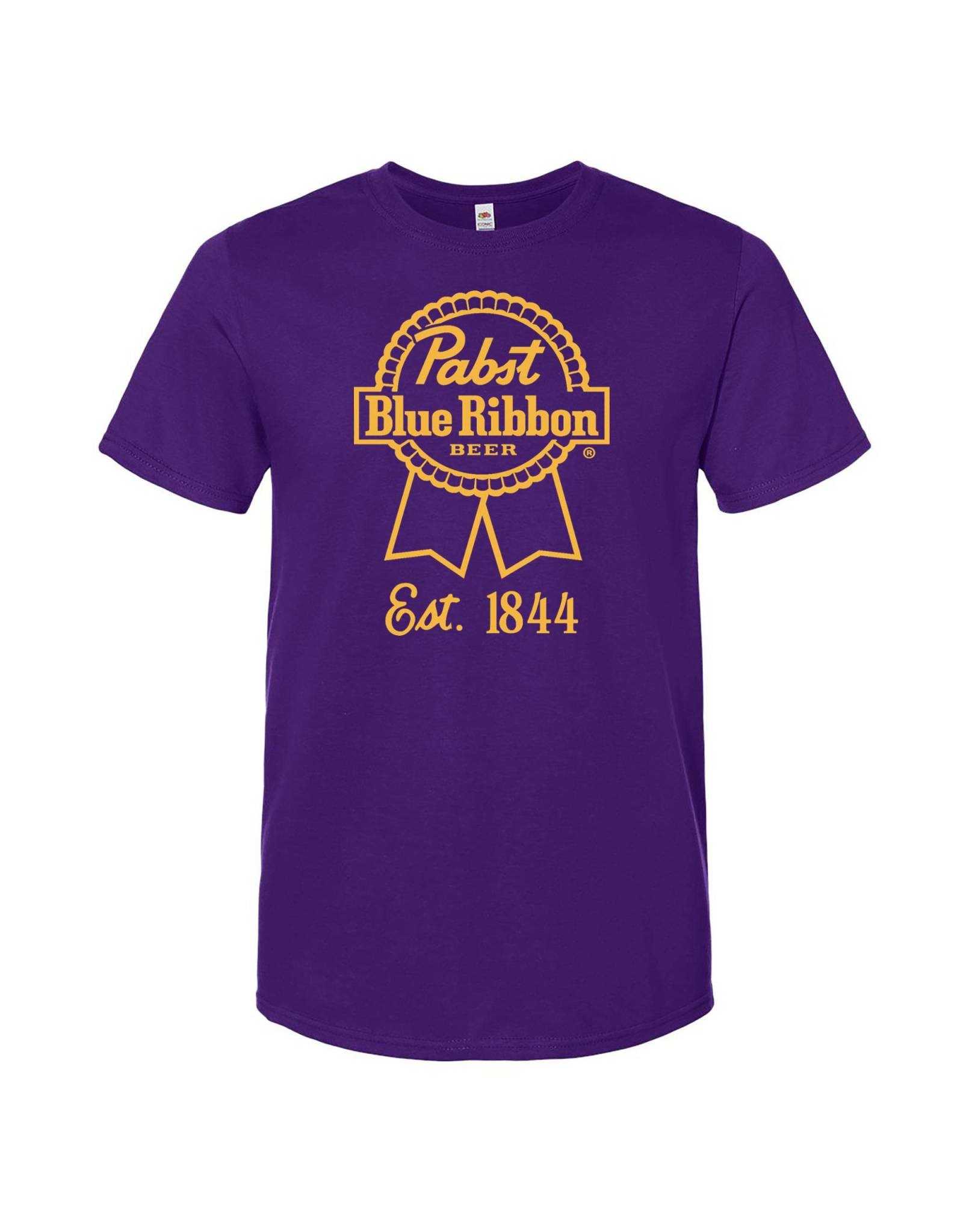 Pabst Team Tee Purple/Gold - Best Pabst Shop