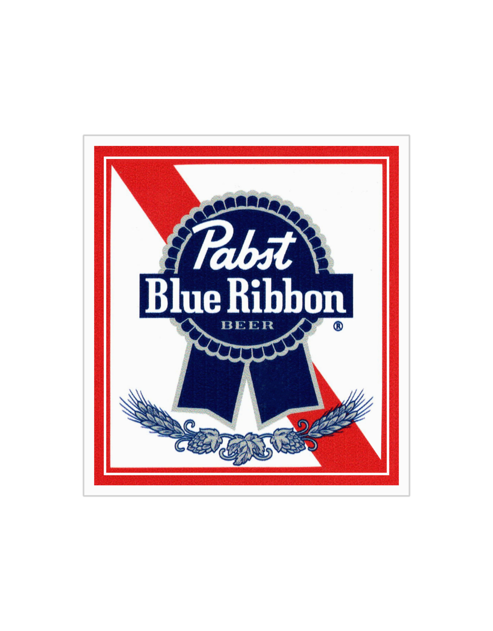 Pabst Box Logo Sticker - Best Pabst Shop