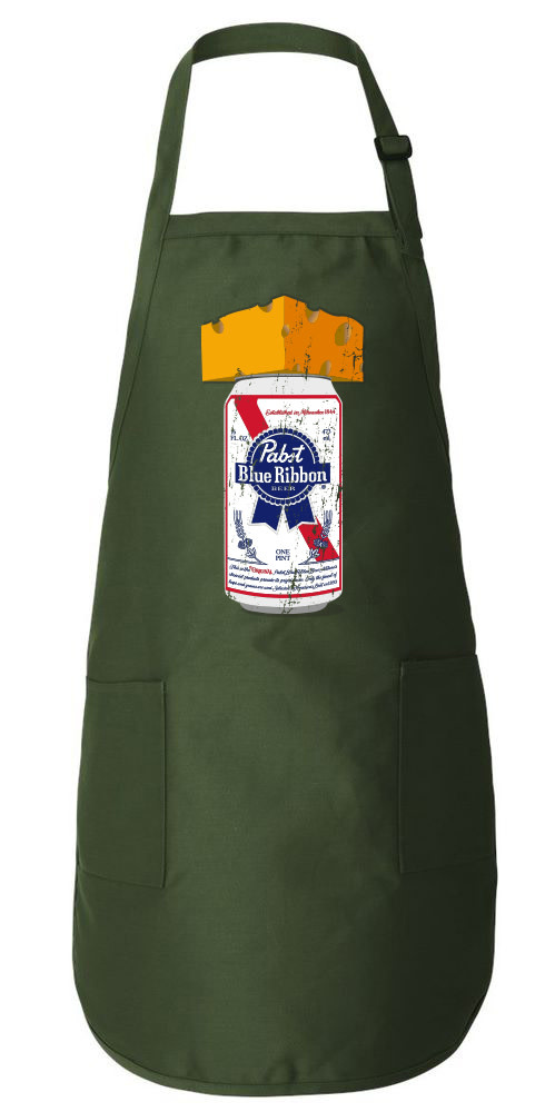PBR CHEESEHEAD APRON - Best Pabst Shop
