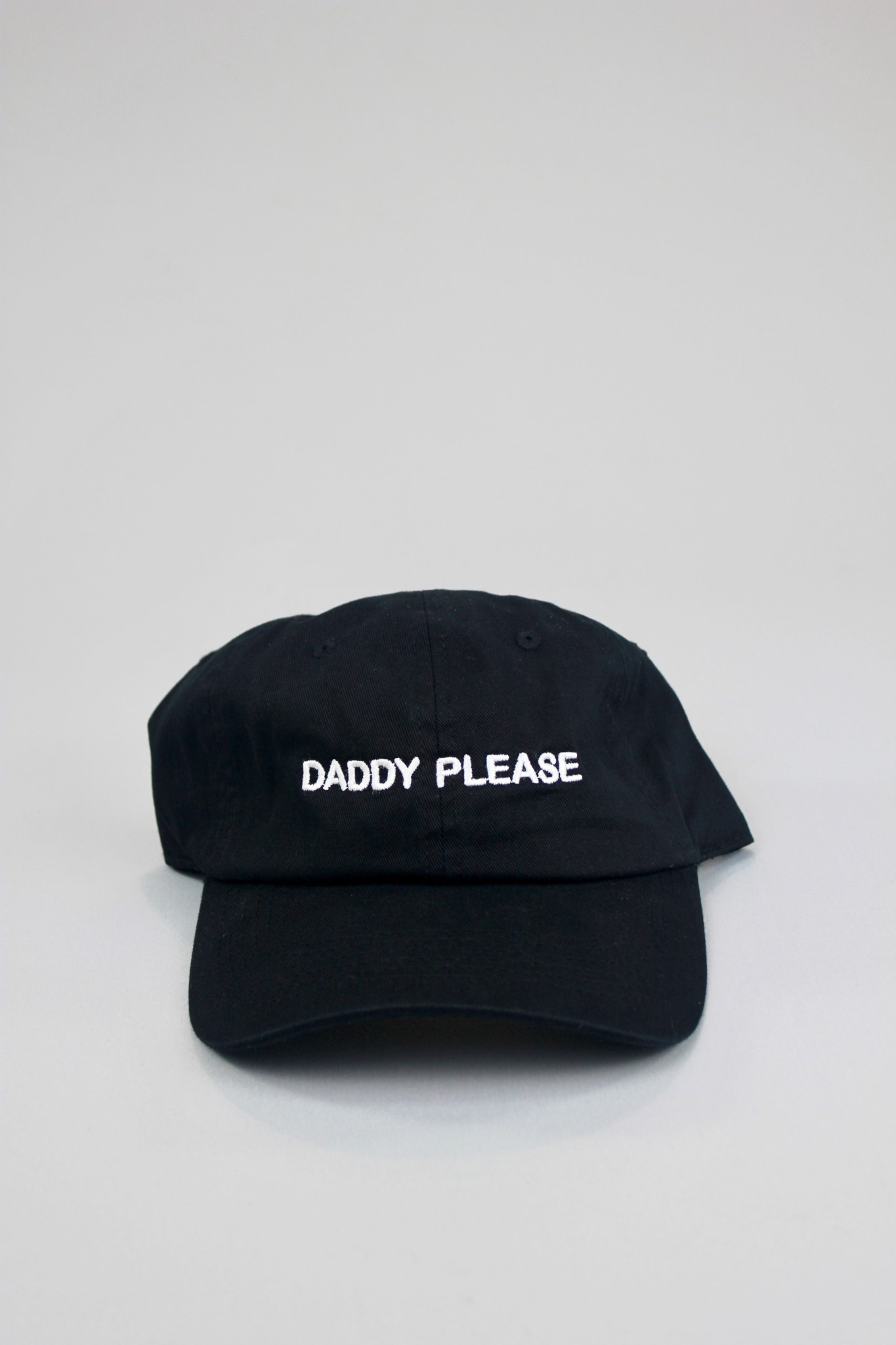Intentionally Blank - Daddy Please Dad Cap - Black - Footloose Shoes